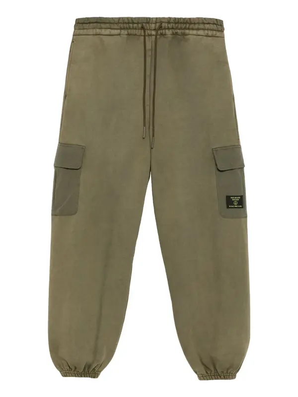 PEACE AND AFTER Cargo Track Pants - Green