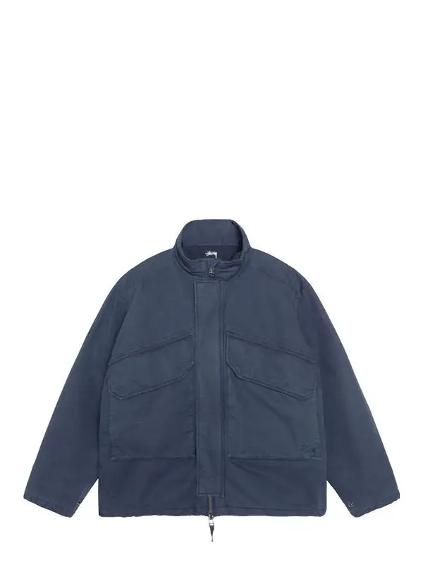 StÜssy Insulated Field Jacket - Navy Blue