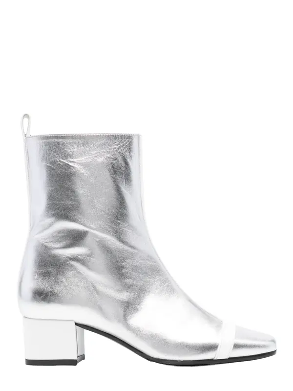 CAREL 40mm Audrey Boots - Silver