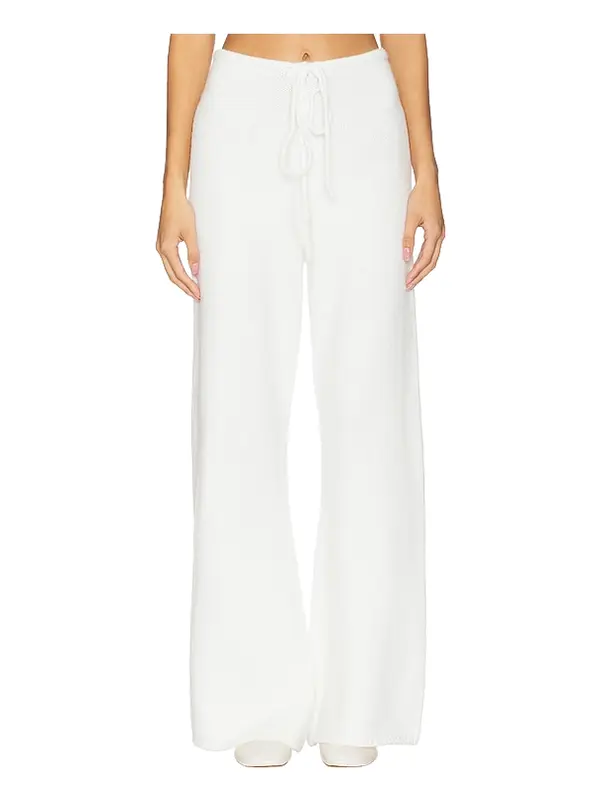SNDYS Maja Knit Pant - White