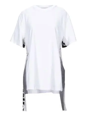 Stella McCartney T-shirt In Cotton, Viscose And Polyester - White