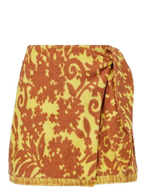 ALEMAIS Amarillo Printed Wrap Skirt - Multicoloured