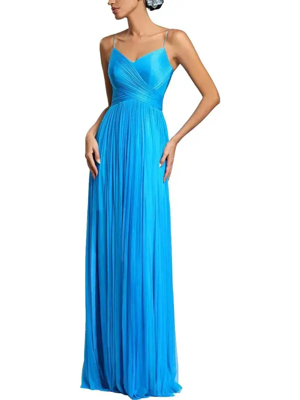 CRISTALLINI Anastasia Maxi Dress - Blue