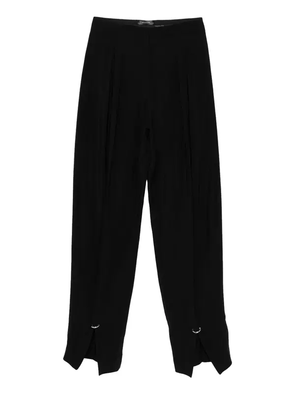 MUGLER Pierced Trousers - Black