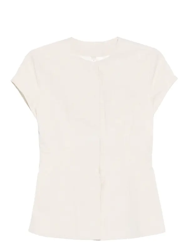 LAUREN MANOOGIAN Structure Blouse - Neutrals