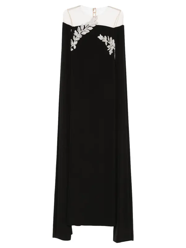 CRISTALLINI Kassandra Maxi Gown - Black