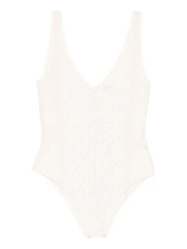 BASERANGE Crescent Bodysuit - Neutrals