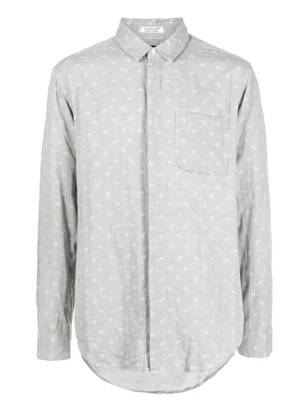 Engineered Garments Paisley-print Shirt - Grey
