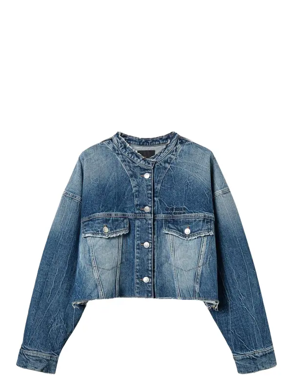 TWINSET Denim Trucker Jacket - Blue