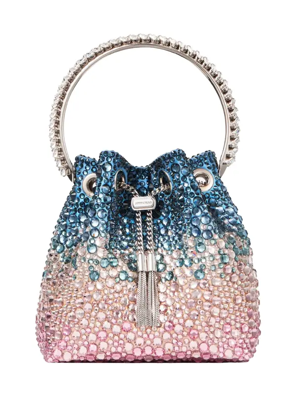 JIMMY CHOO Bon Bon Bucket Bag - Blue