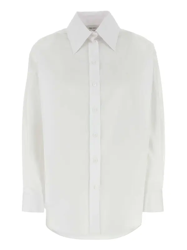 Alexander McQueen Cotton Shirt - White