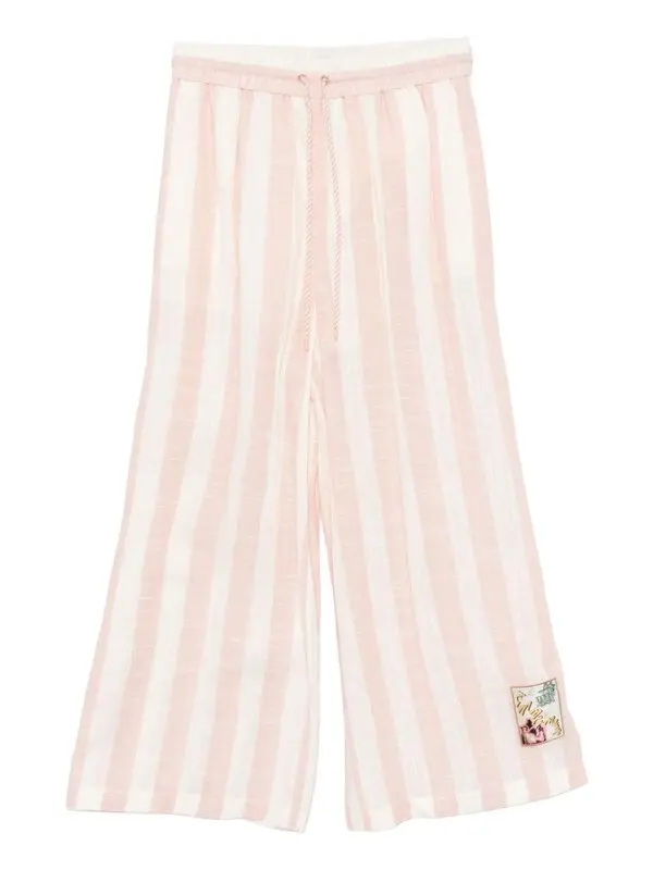 Zimmermann Acacia Palazzo Pants - Neutrals