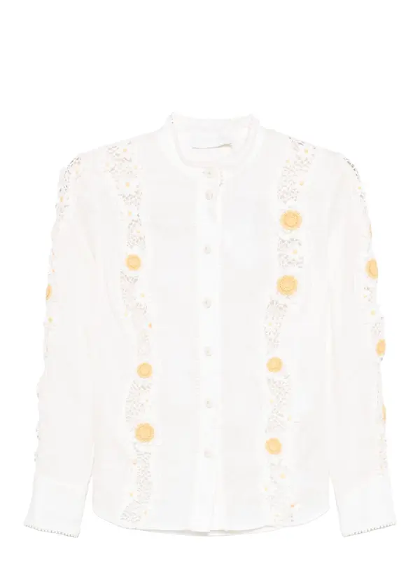 Zimmermann Everley Shirt - White