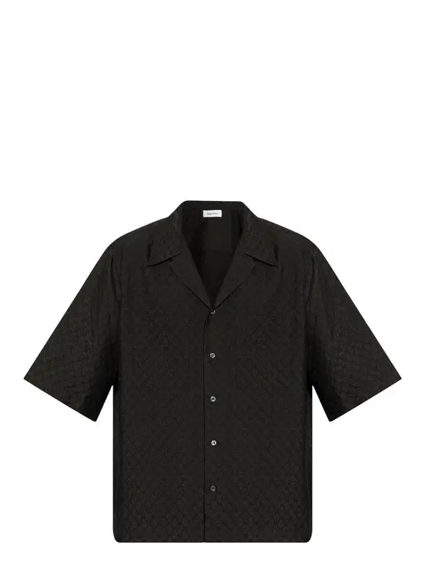 Alexander McQueen Printed Shirt - Black