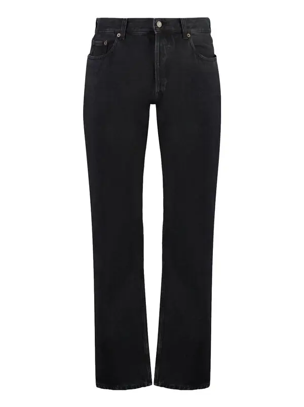 Saint Laurent Straight-leg Jeans - Black