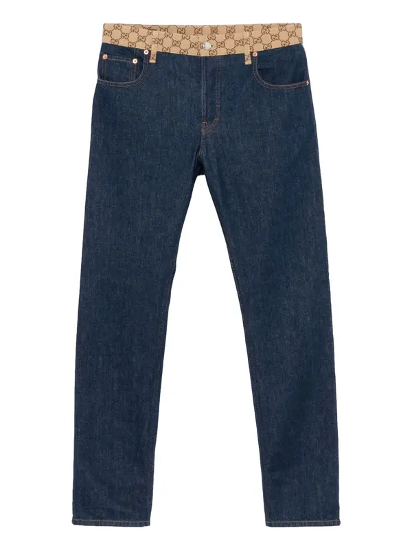 Gucci Tapered Jeans - Blue