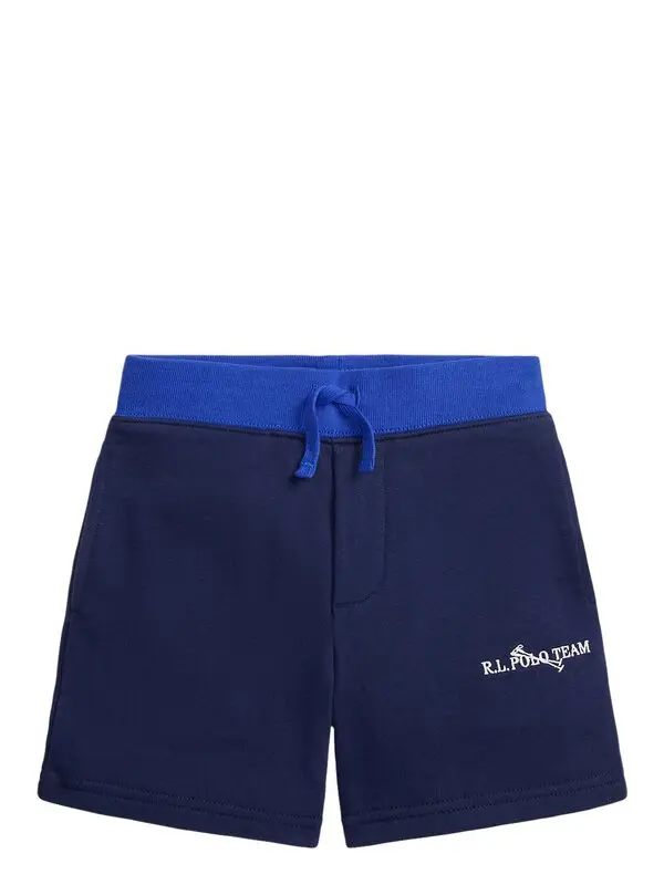 Ralph Lauren Logo French Terry Short - Newport Navy Multi