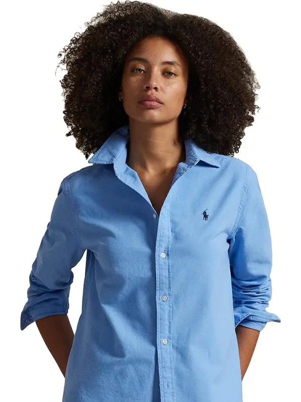 Ralph Lauren Classic Fit Cotton Oxford Shirt - Bristol Blue