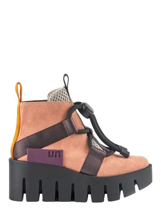 United Nude Grip Nomad Lo Platform Lug Booties - Canyon
