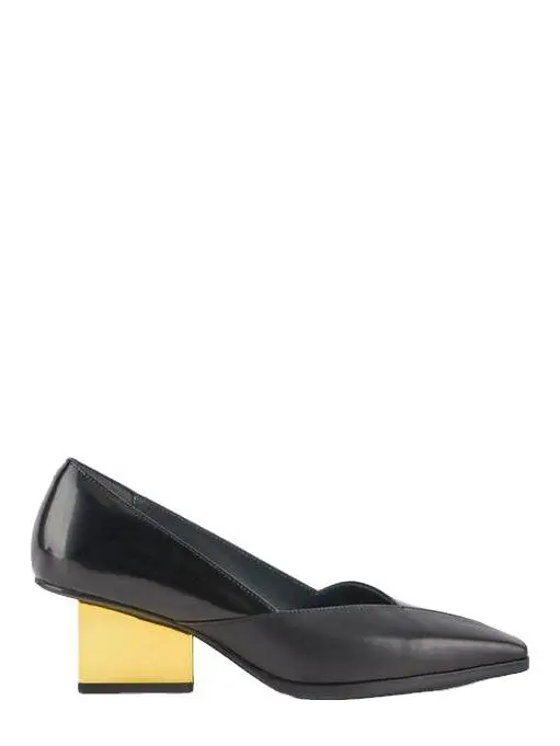 United Nude Layer Raila Pump - Black + Gold