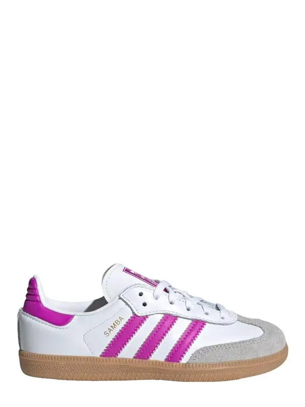 Adidas Samba Og Sneakers - Cloud White/purple Burst/gum