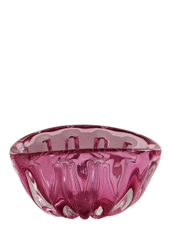 YALI GLASS Vegas Costa Glass Bowl - Pink