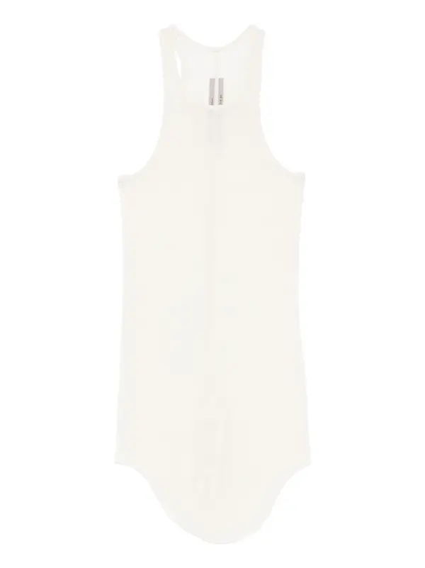 Rick Owens Fine-ribbed Tank Top - Neutrals