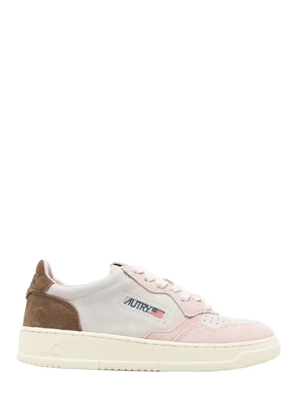 AUTRY Medalist Lace-up Sneakers - Pink