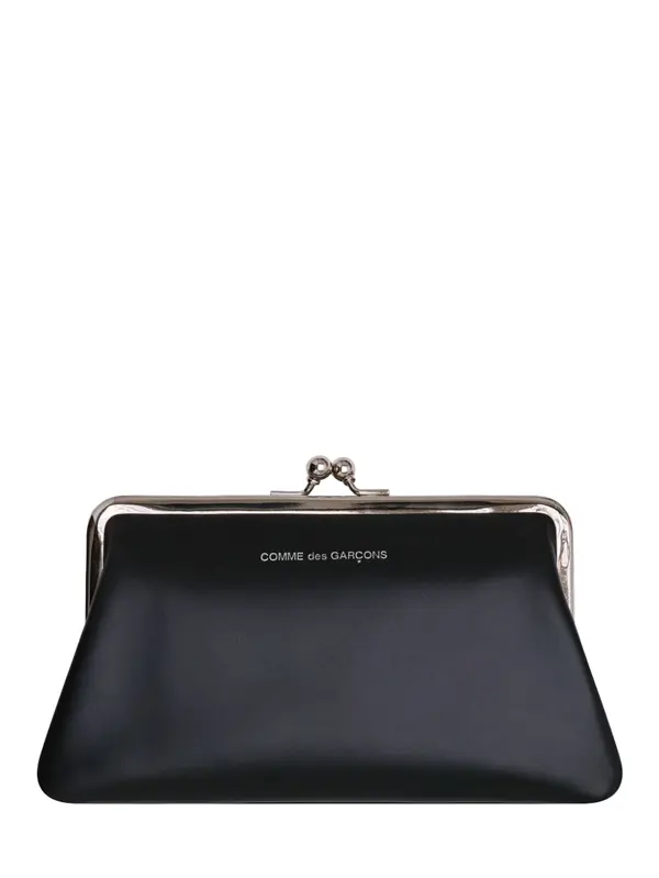 Comme Des Garçons Kiss-clasp Purse - Black