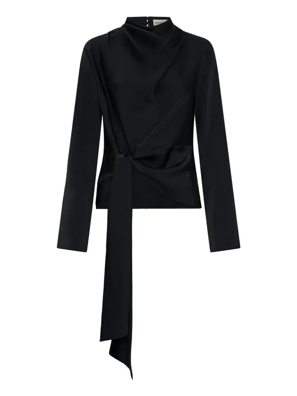 NICHOLAS Sada Top - Black