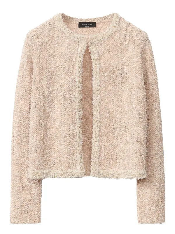 Fabiana Filippi Tweed Jacket - Pink