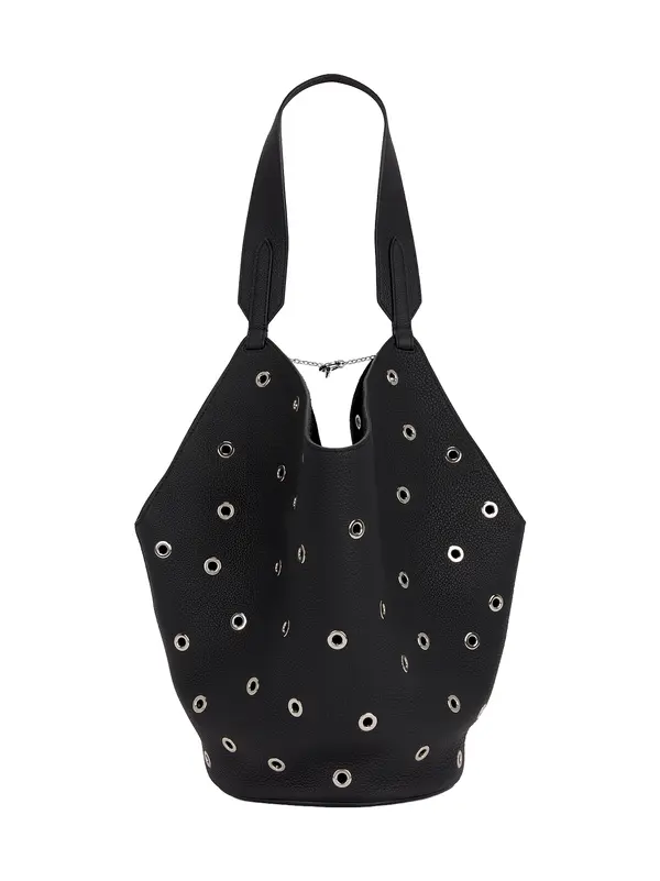 Khaite Lotus Small Tote Bag - Black