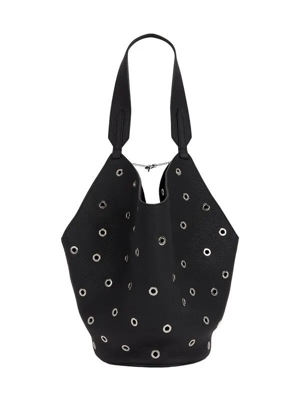 Khaite Lotus Small Tote Bag - Black
