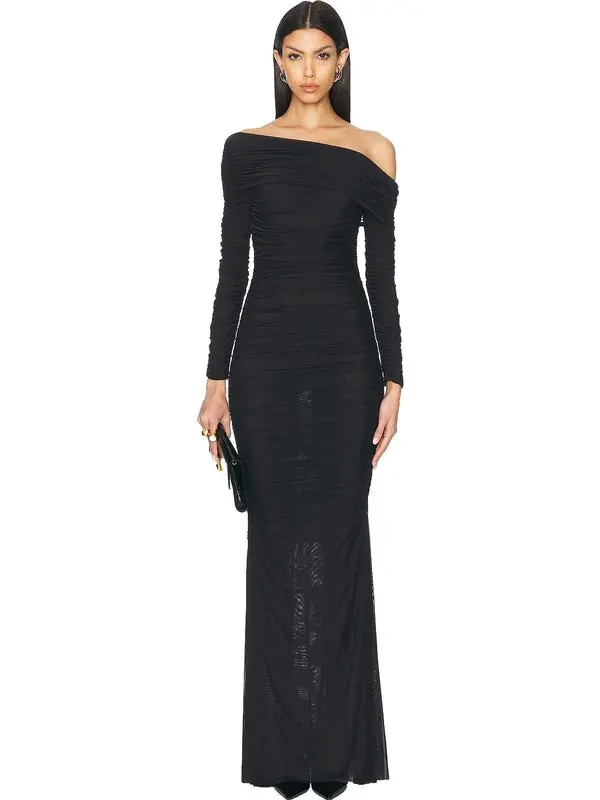 SEROYA Luana Gown - Black