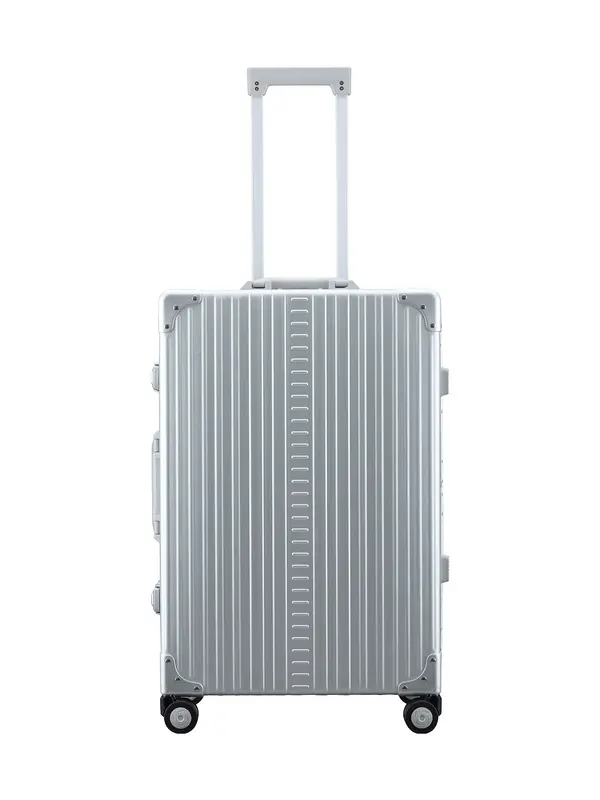 ALEON Traveler Checked 26 Suitcase - Platinum
