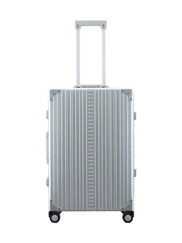 ALEON Traveler Checked 26 Suitcase - Platinum