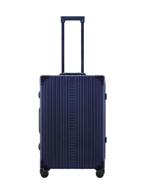 ALEON Traveler Checked 26 Suitcase - Sapphire