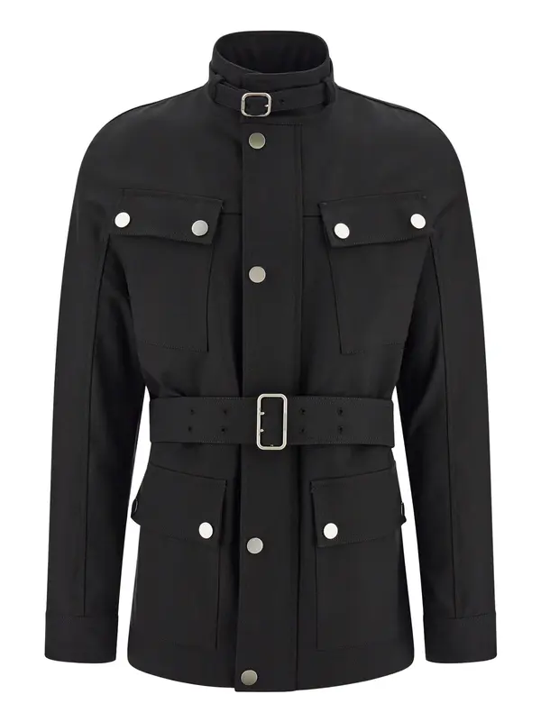 FERRAGAMO Cotton Safari Jacket - Black