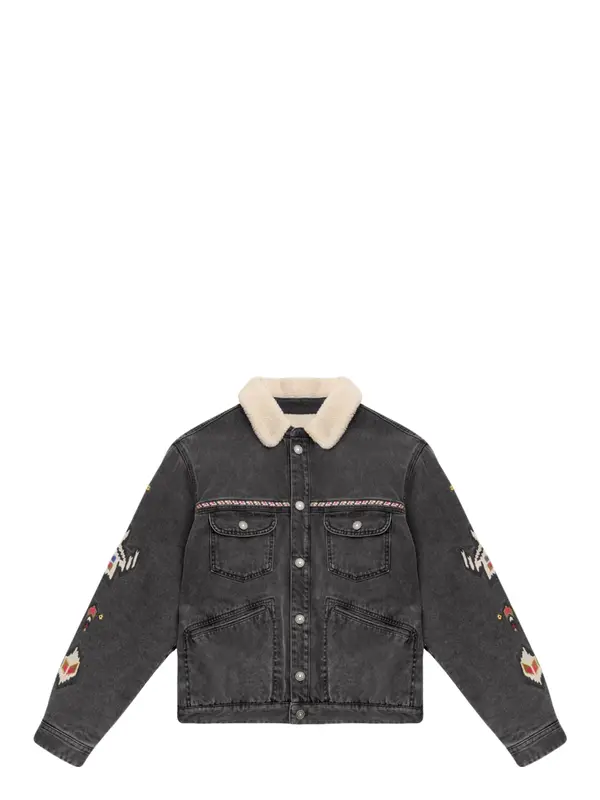 MARANT Jenson Trucker Jacket - Grey