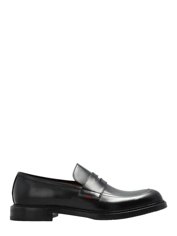 Gucci Leather Loafers - Black