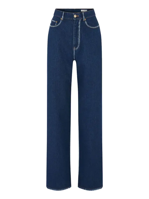 Nina Ricci Straight-leg Jeans - Blue