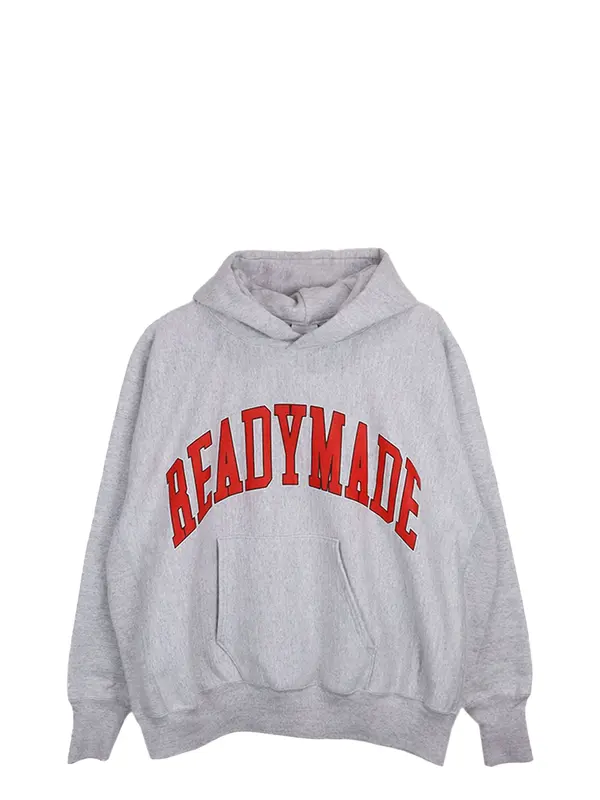 Readymade Logo-print Hoodie - Grey