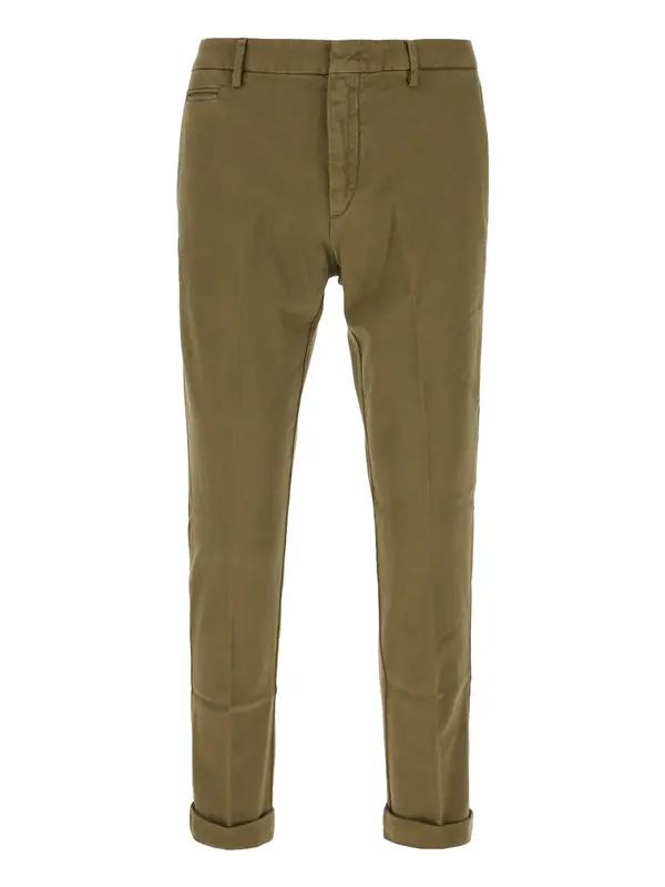 DONDUP Tapered Trousers - Brown