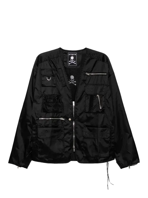 MASTERMIND WORLD Skull-print Jacket - Black