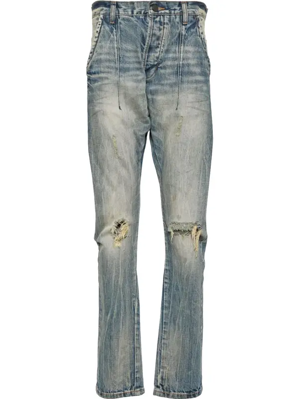 PRIVATE STOCK LABS The Bowery Jeans - Blue