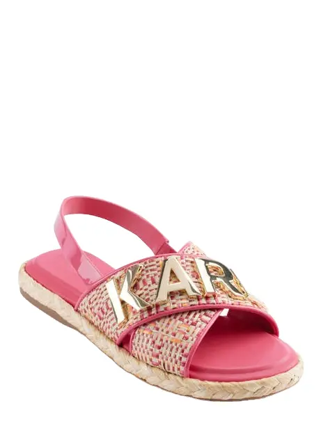 Karl Lagerfeld Paris Karl Lagerfeld Charla Slingback Sandal - Teaberry