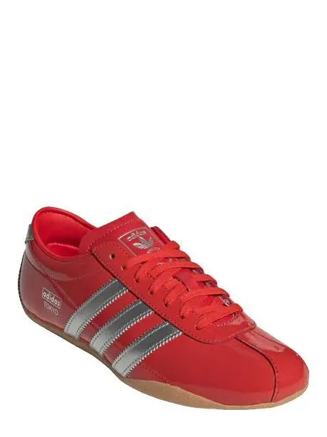Adidas Tokyo Low Top Sneaker - Red/silver Metallic/gum