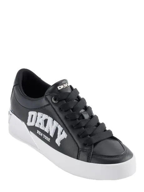 Dkny Maben Varsity Sneakers - Black