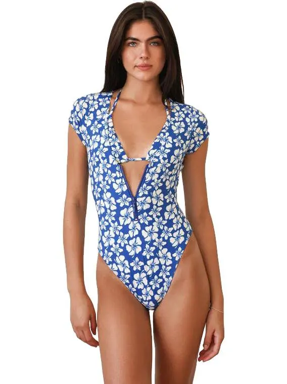DIPPIN DAISY'S Scoop Neck One Piece - Riptide