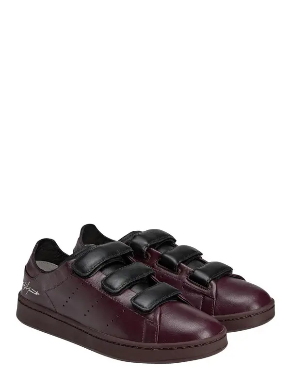 Y3 Gender Inclusive Stan Smith Sneakers - Shadow Maroon/black